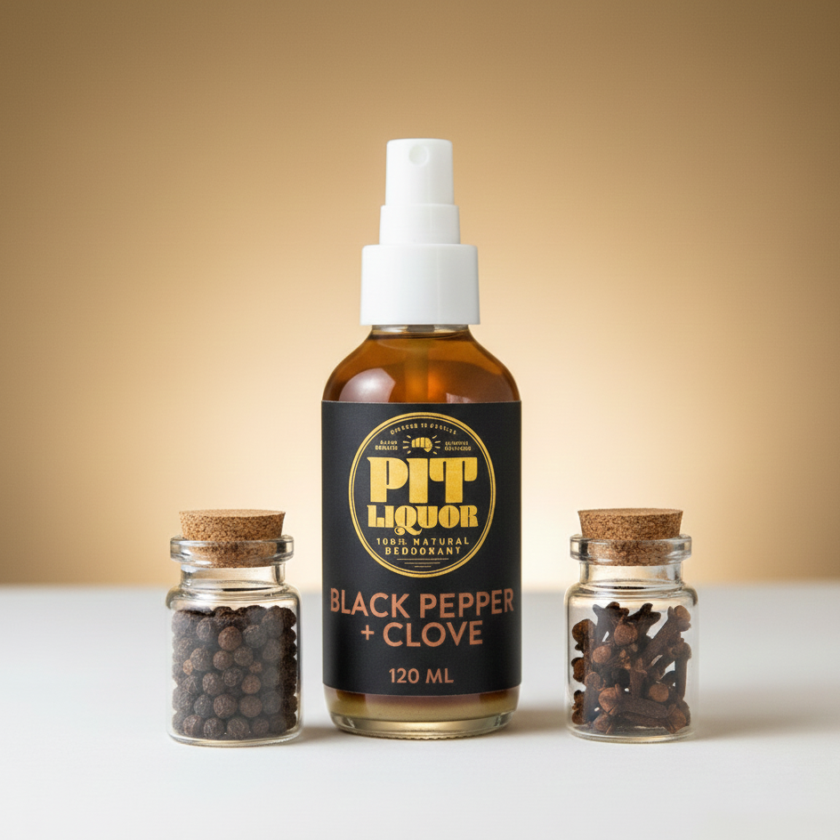 Black Pepper + Clove Deodorant – Pit Liquor